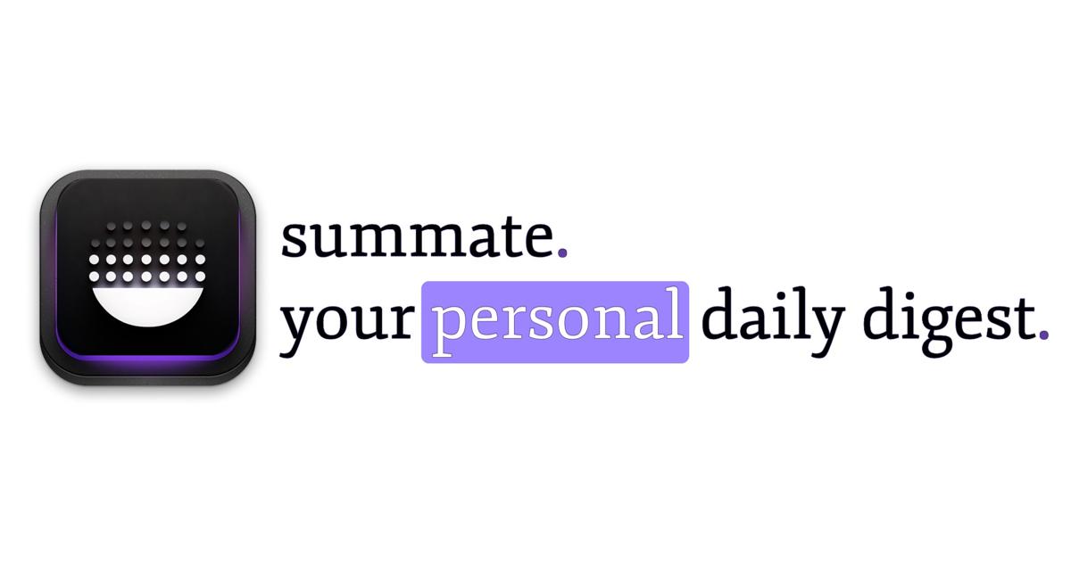 Summate – summarize your newsletter subscriptions